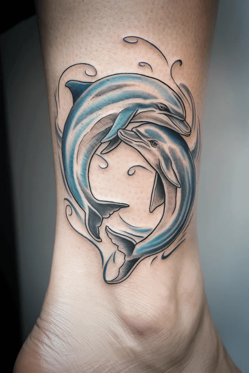 20 Beautiful Dolphin Tattoo Designs Full Of Meaning And Grace