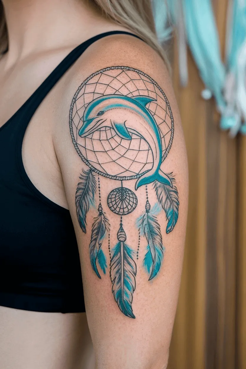 20 Beautiful Dolphin Tattoo Designs Full Of Meaning And Grace