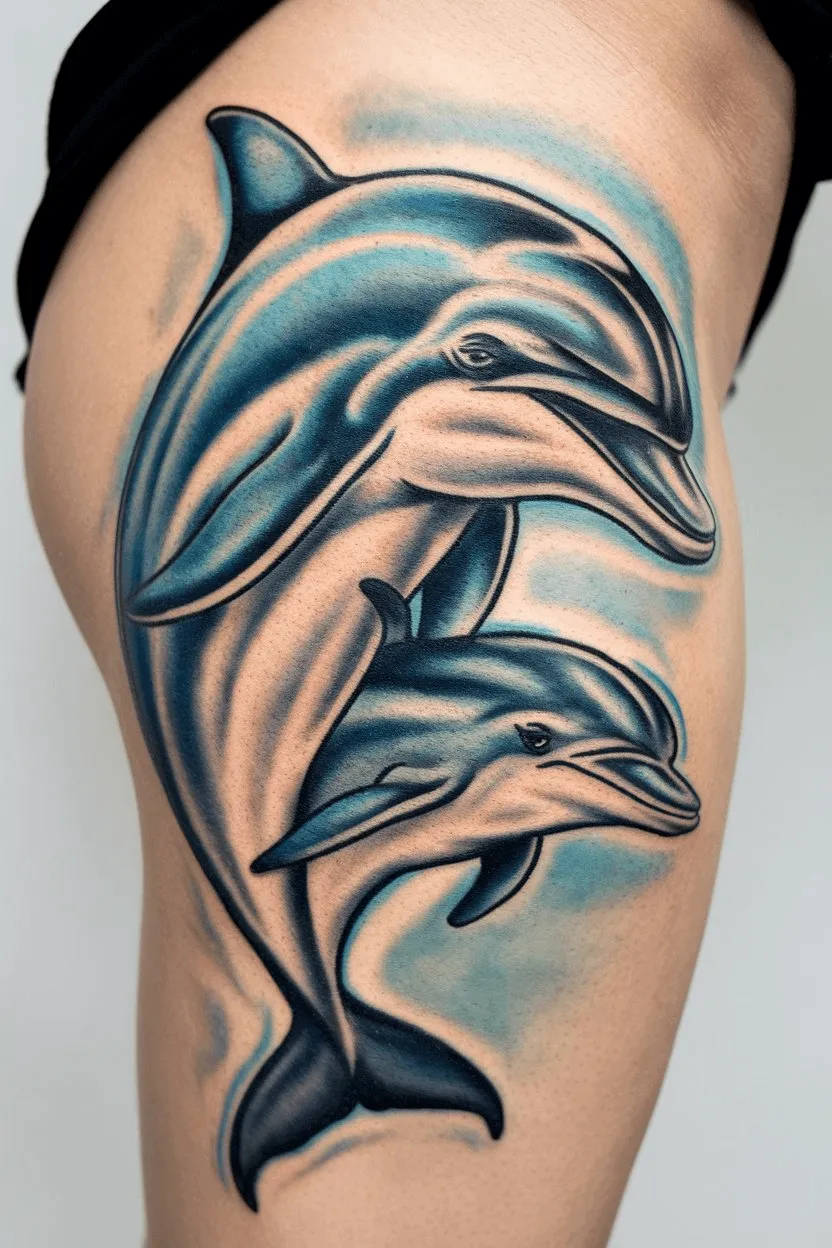 20 Beautiful Dolphin Tattoo Designs Full Of Meaning And Grace