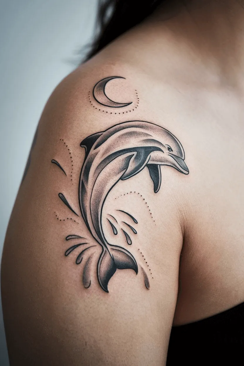 20 Beautiful Dolphin Tattoo Designs Full Of Meaning And Grace