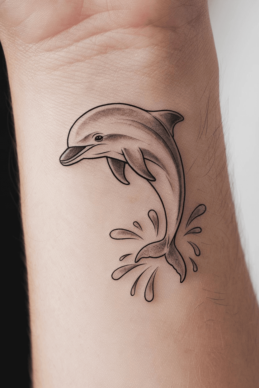20 Beautiful Dolphin Tattoo Designs Full Of Meaning And Grace
