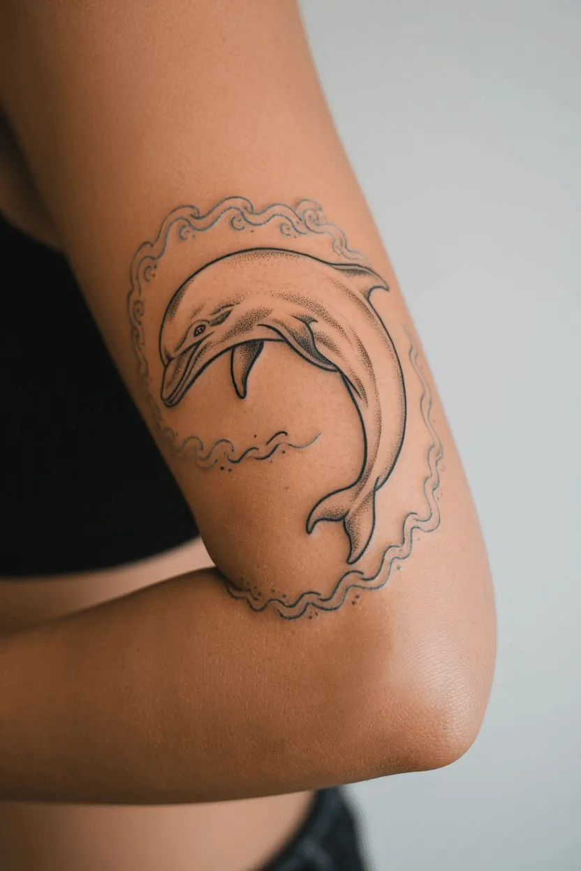 20 Beautiful Dolphin Tattoo Designs Full Of Meaning And Grace