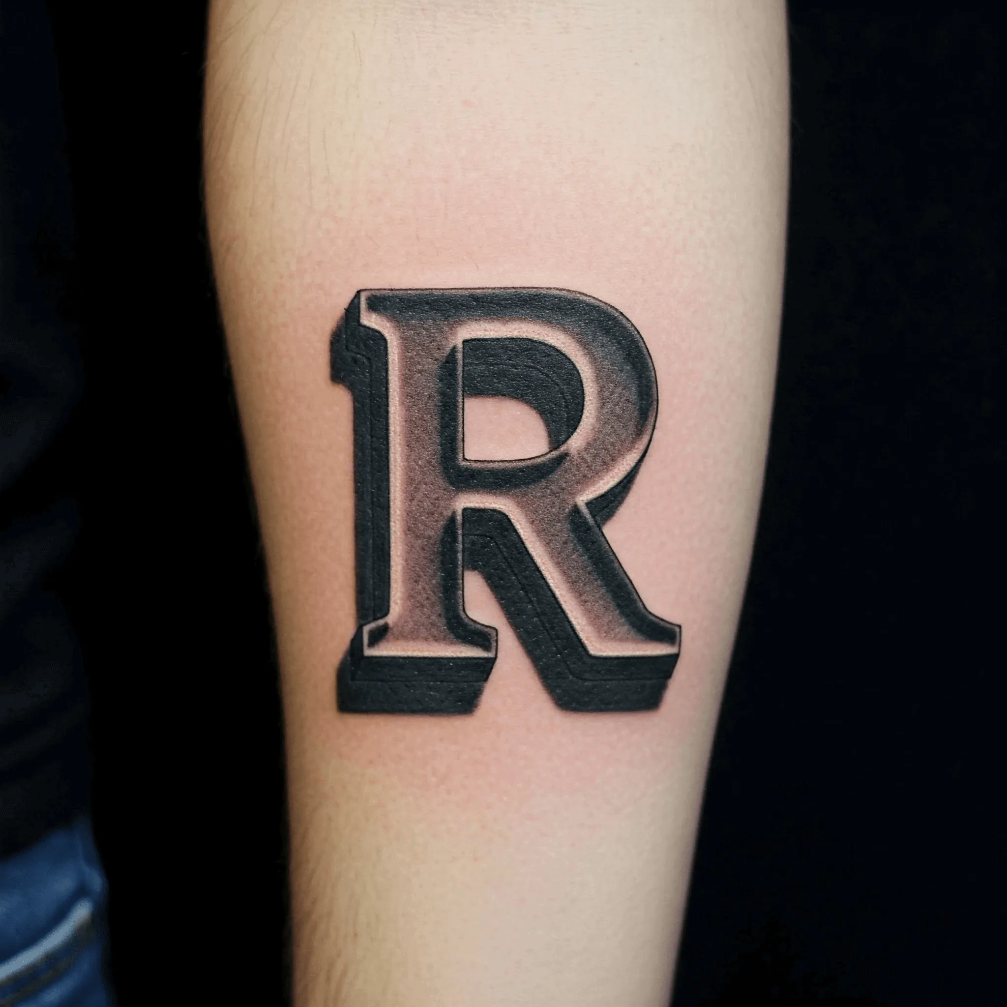 Stylish And Meaningful R Letter Tattoo Ideas