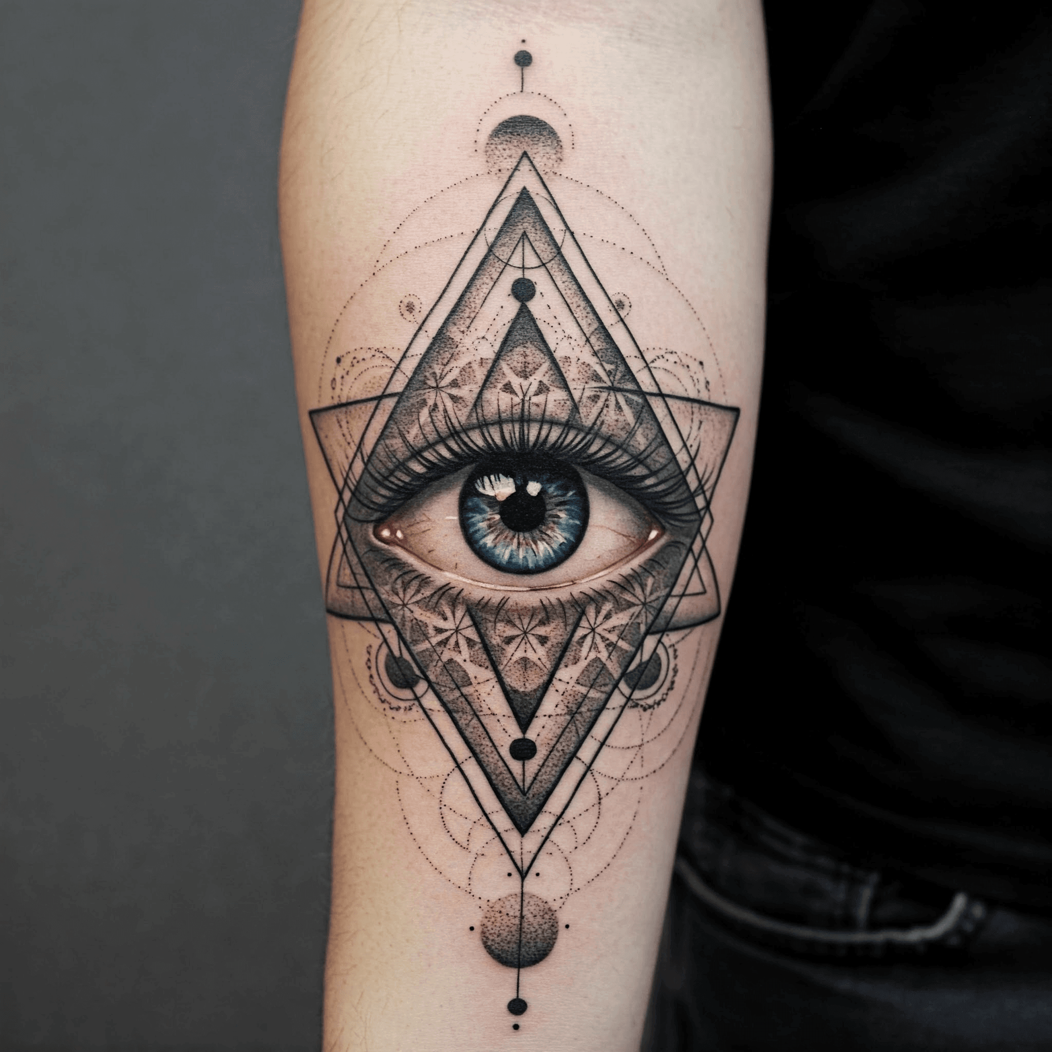 15 Stunning Evil Eye Tattoo That Will Keep Bad Vibes Away