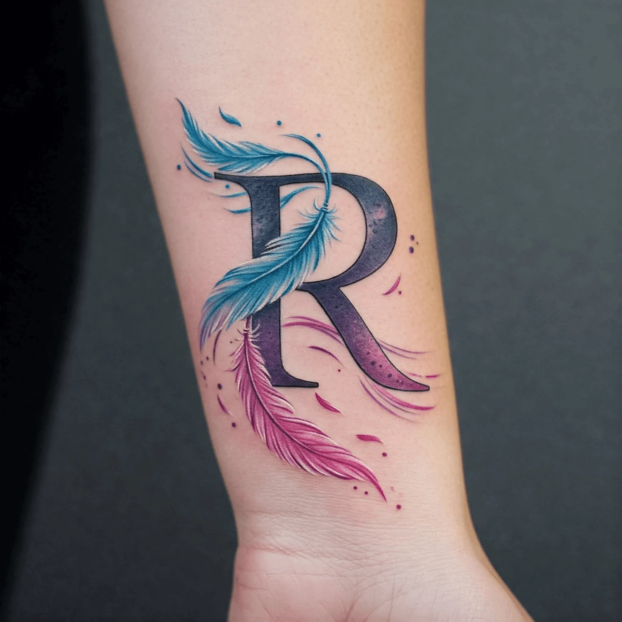 Stylish And Meaningful R Letter Tattoo Ideas