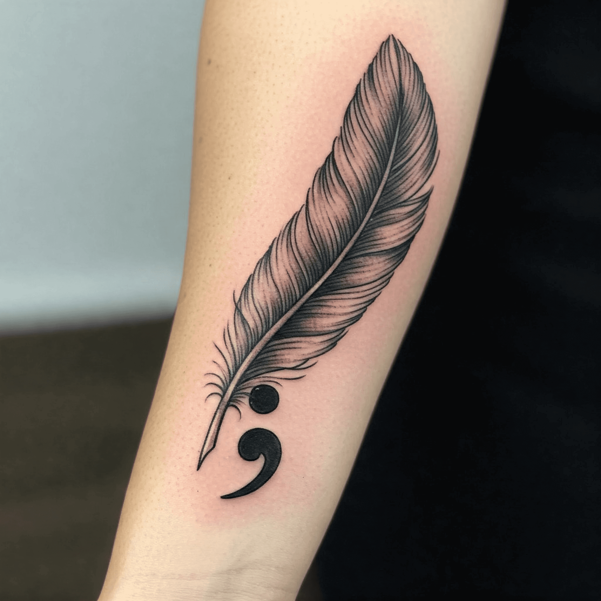 15 Semicolon Tattoo Ideas That Show Strength And Survival