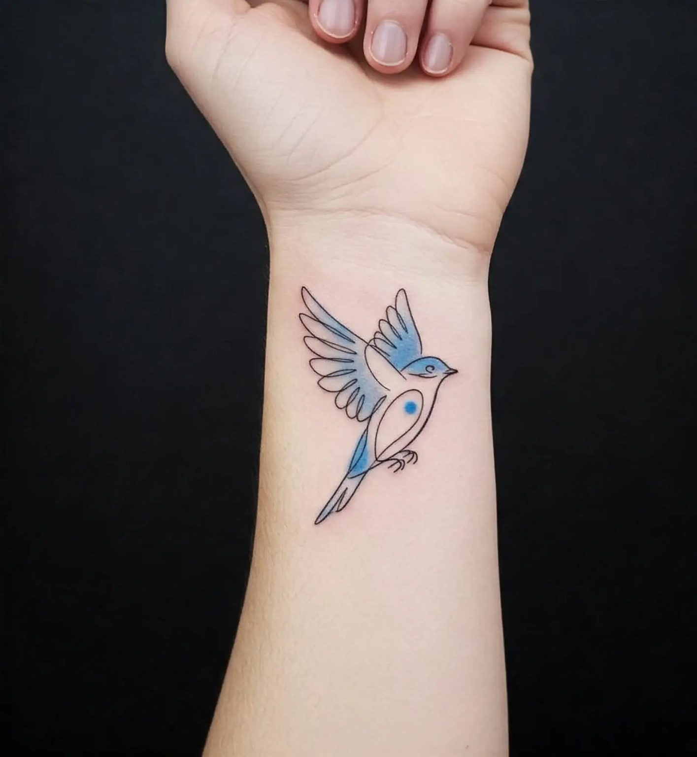 15 Stunning Blue Bird Tattoo Ideas That Are Full Of Meaning