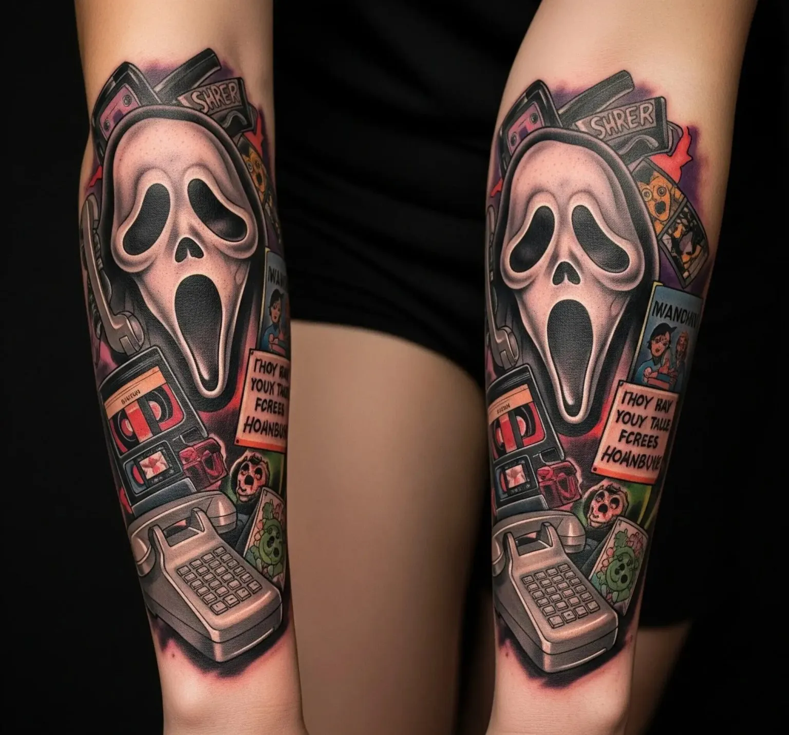 Top 12 Ghost Face Tattoo Designs To Try Now