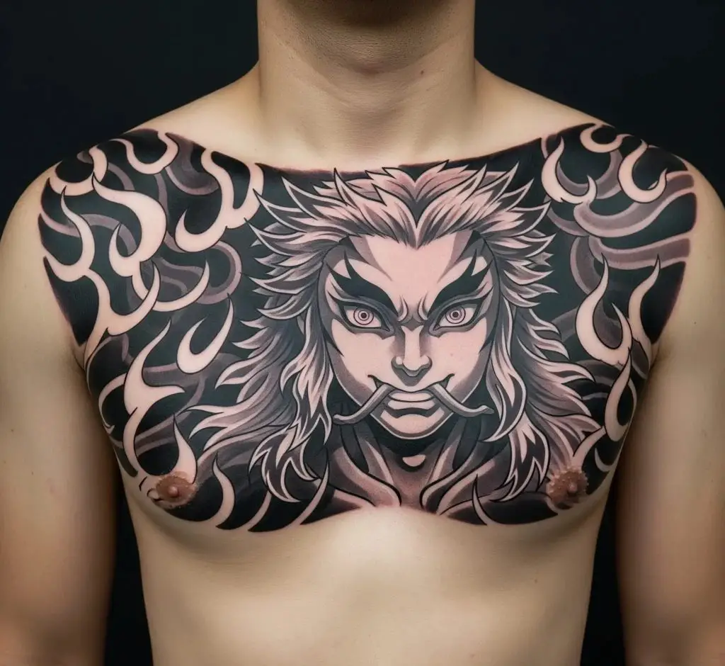 12 Best Rengoku Tattoo Designs Every Demon Slayer Fan Will Love