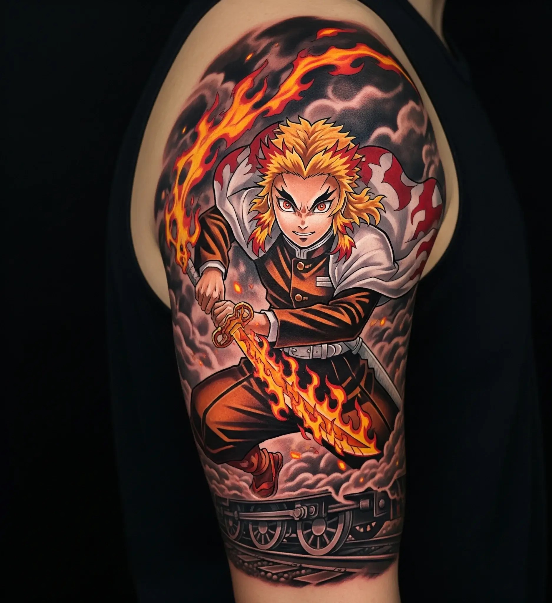 12 Best Rengoku Tattoo Designs Every Demon Slayer Fan Will Love