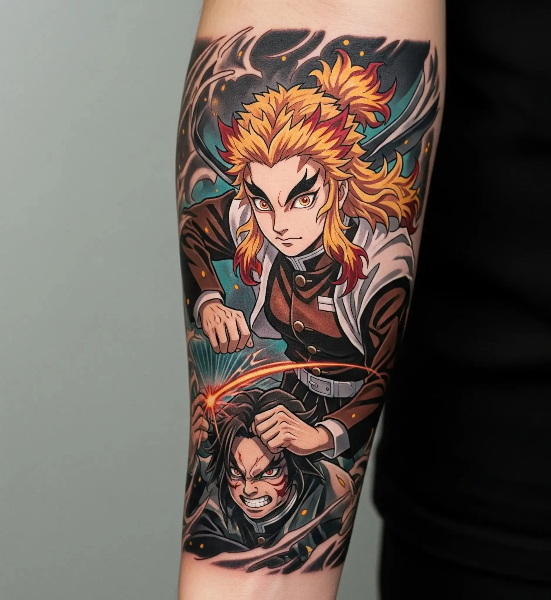 12 Best Rengoku Tattoo Designs Every Demon Slayer Fan Will Love