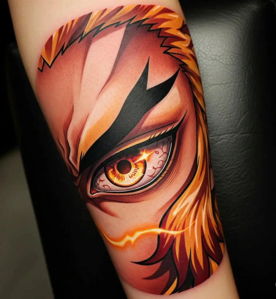 12 Best Rengoku Tattoo Designs Every Demon Slayer Fan Will Love